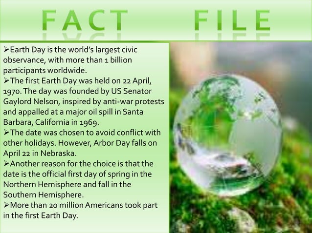 earth day | PPTX