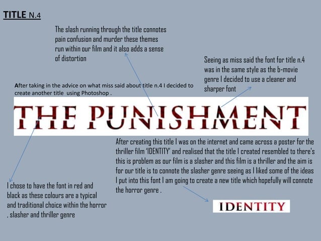 title analysis | PPT