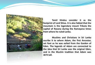 Historical places in sri lanka | PPTX