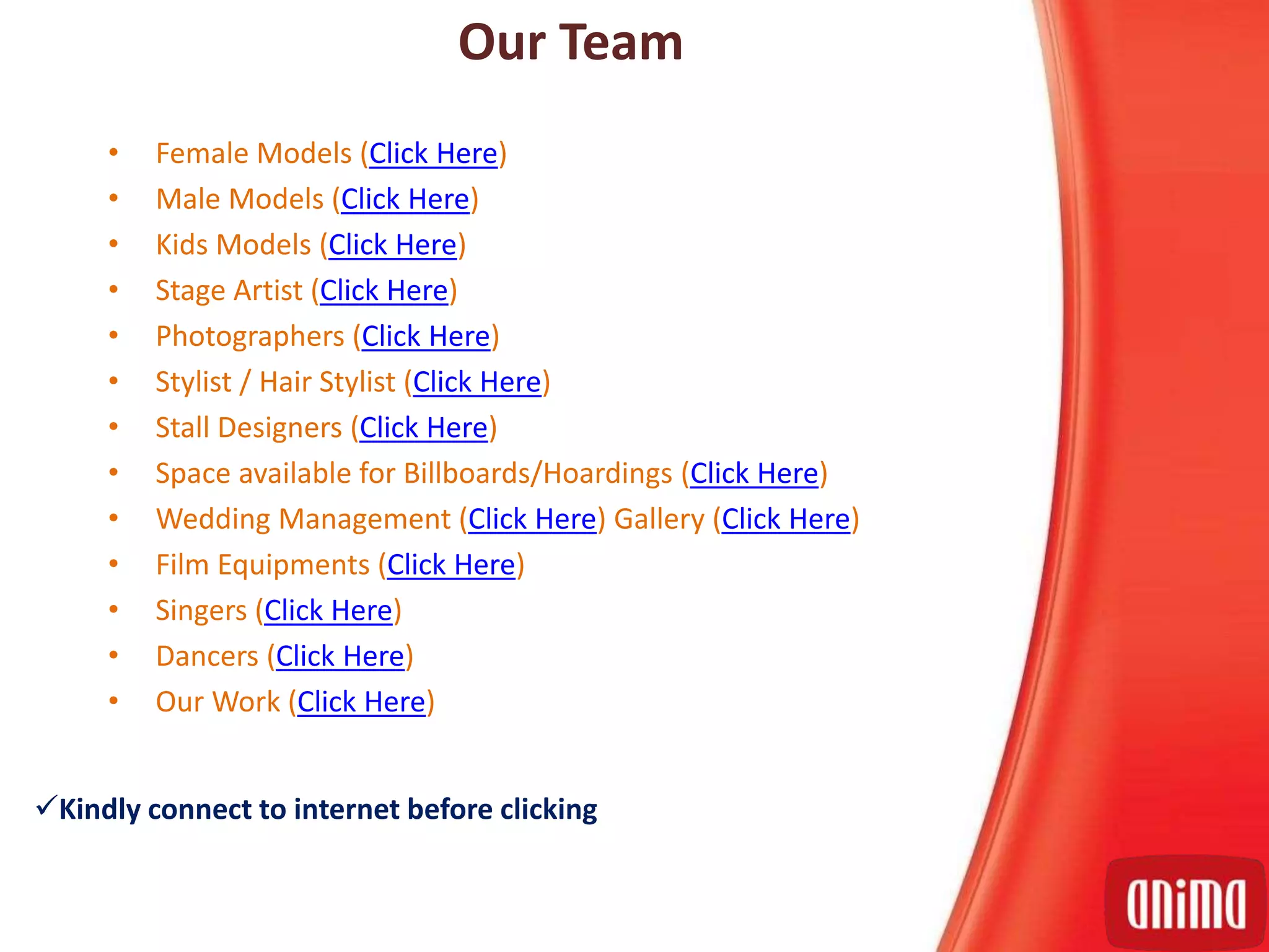 Anima Advertising and Event Management | PPT