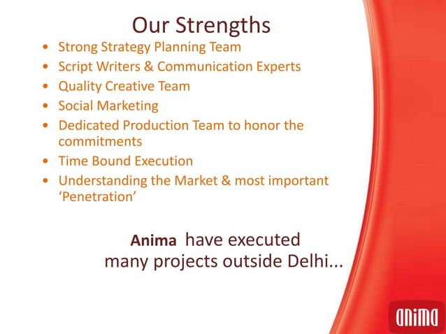 Anima Advertising and Event Management | PPT