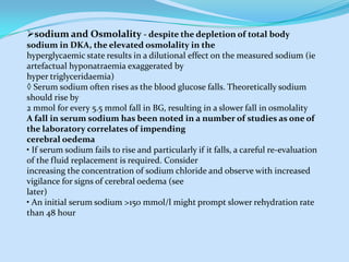 Diabetic ketoacidosis in children | PPTX