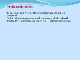 Diabetic ketoacidosis in children | PPTX