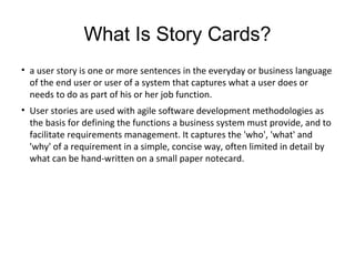 Story Cards | PPT