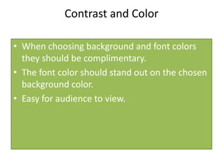 Good and Bad Power Point Examples Ed Tech | PPTX