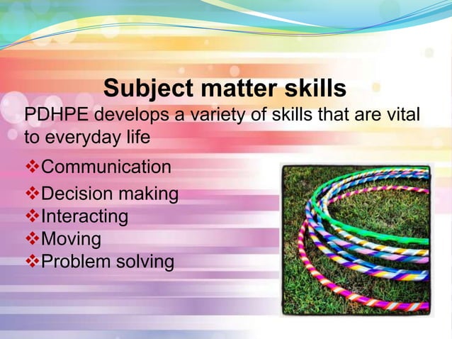 PDHPE Presentation | PPTX