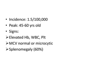 Polycythemia Rubra Vera | PPT