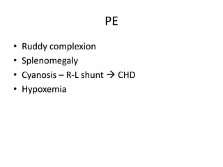 Ruddy Complexion Polycythemia Vera