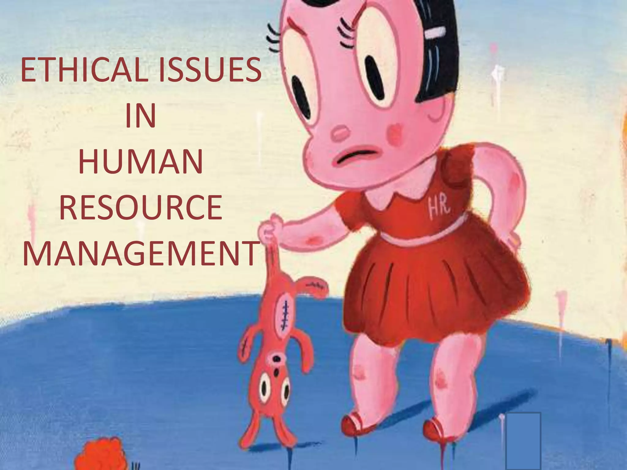 human resource ethics | PPTX