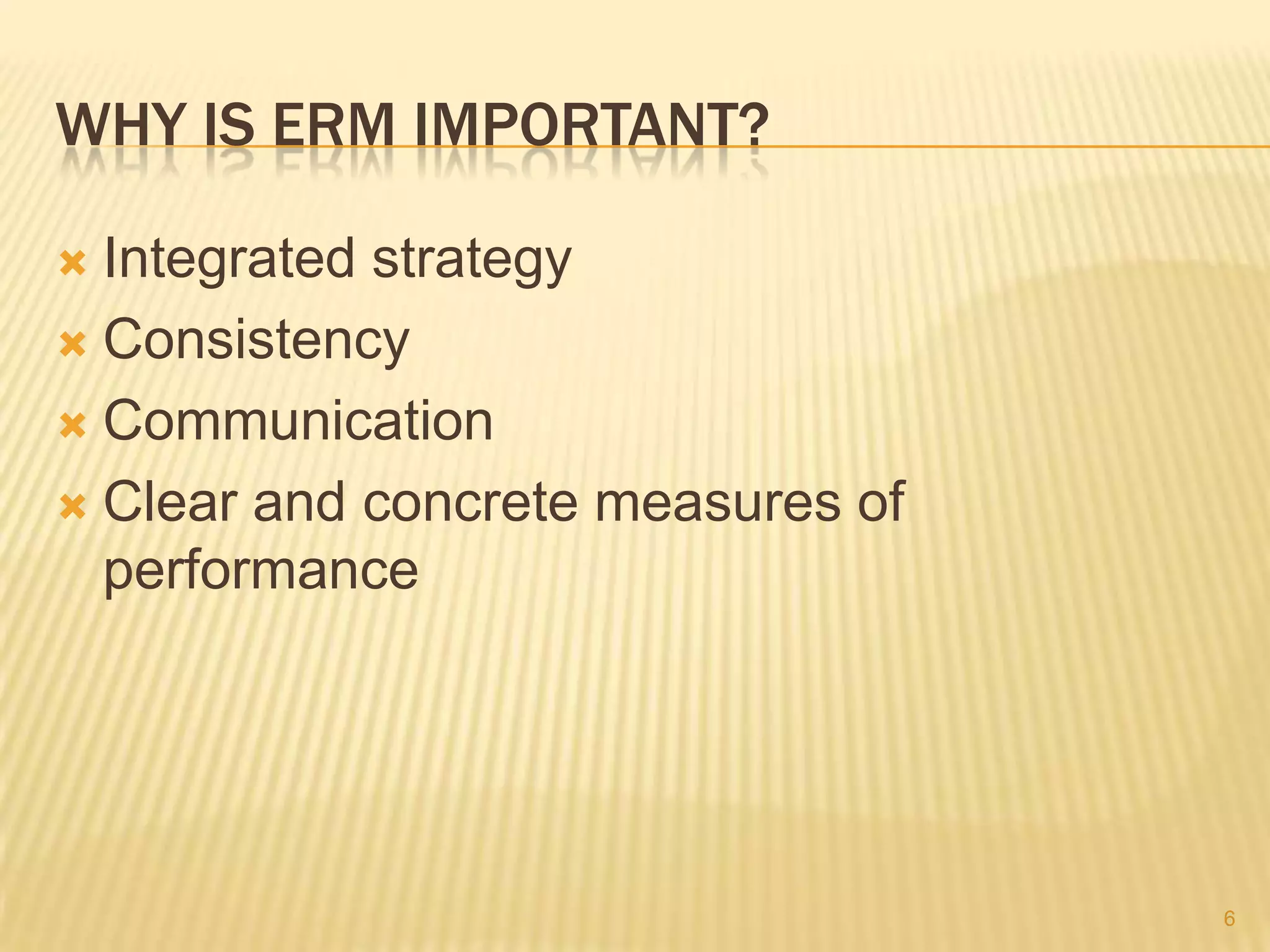 Enterprise Risk Management | PPTX