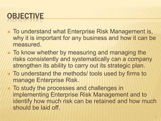 Enterprise Risk Management | PPT