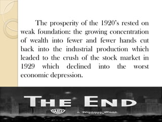 The Roaring 20’s | PPT
