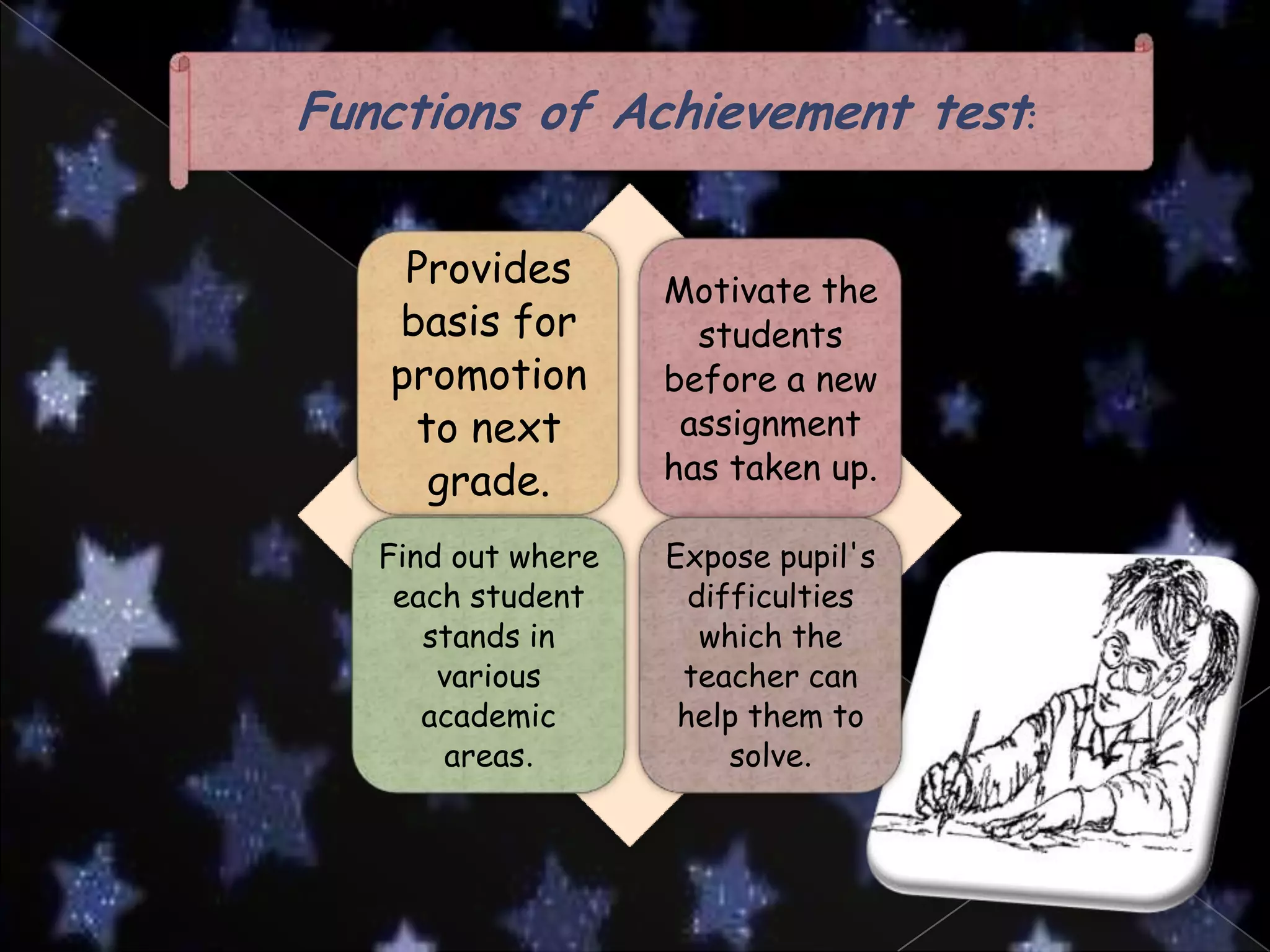 achievement test | PPTX