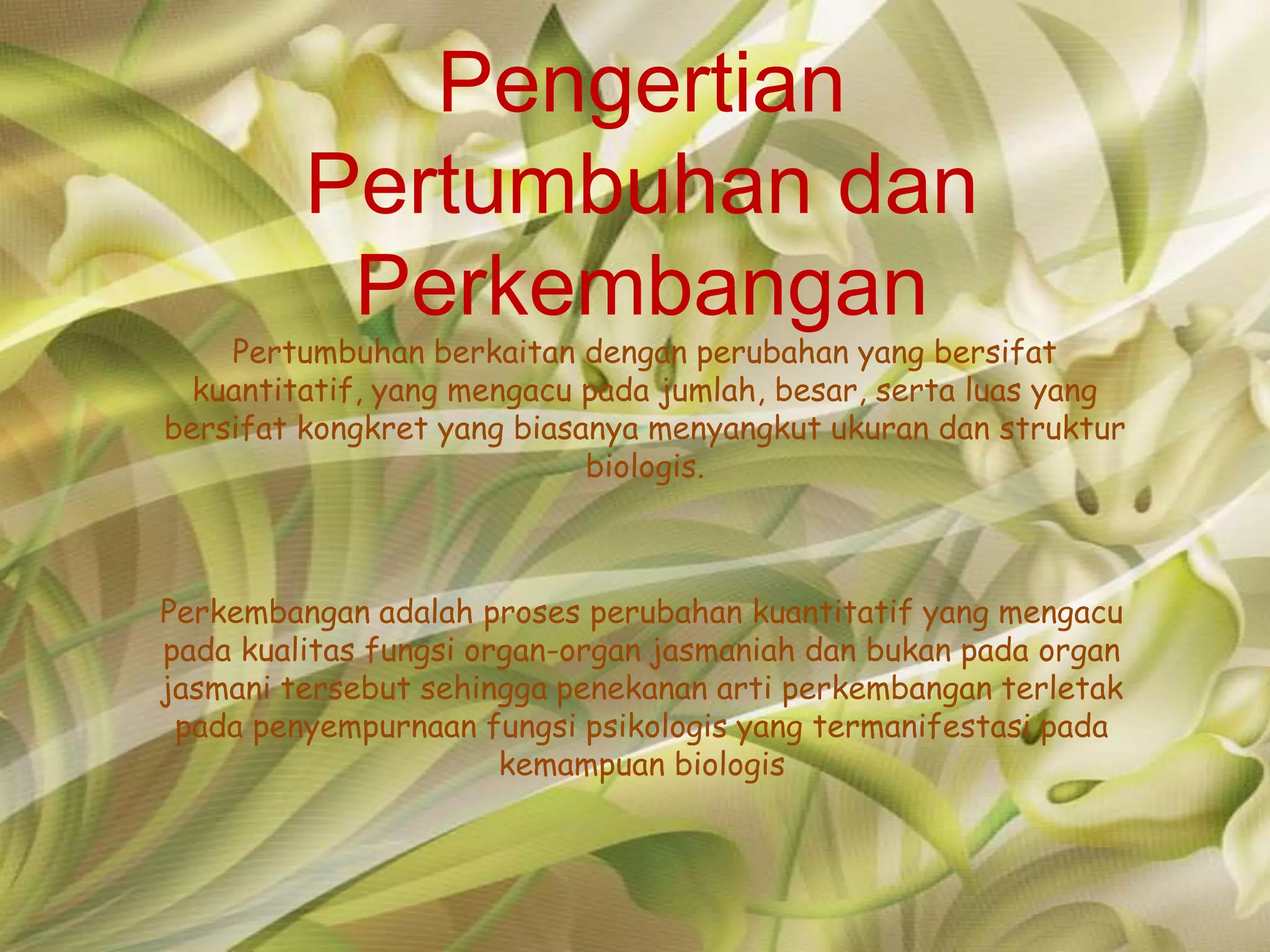 materi perkembangan peserta didik | PPTX