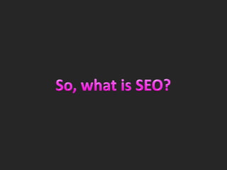SEO vs. SEM | PPTX