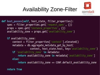 OpenStack Nova Scheduler | PPT