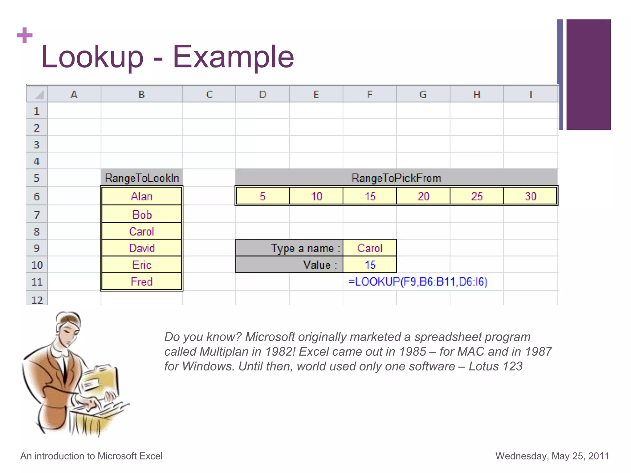 Vlookup - an introduction | PPTX