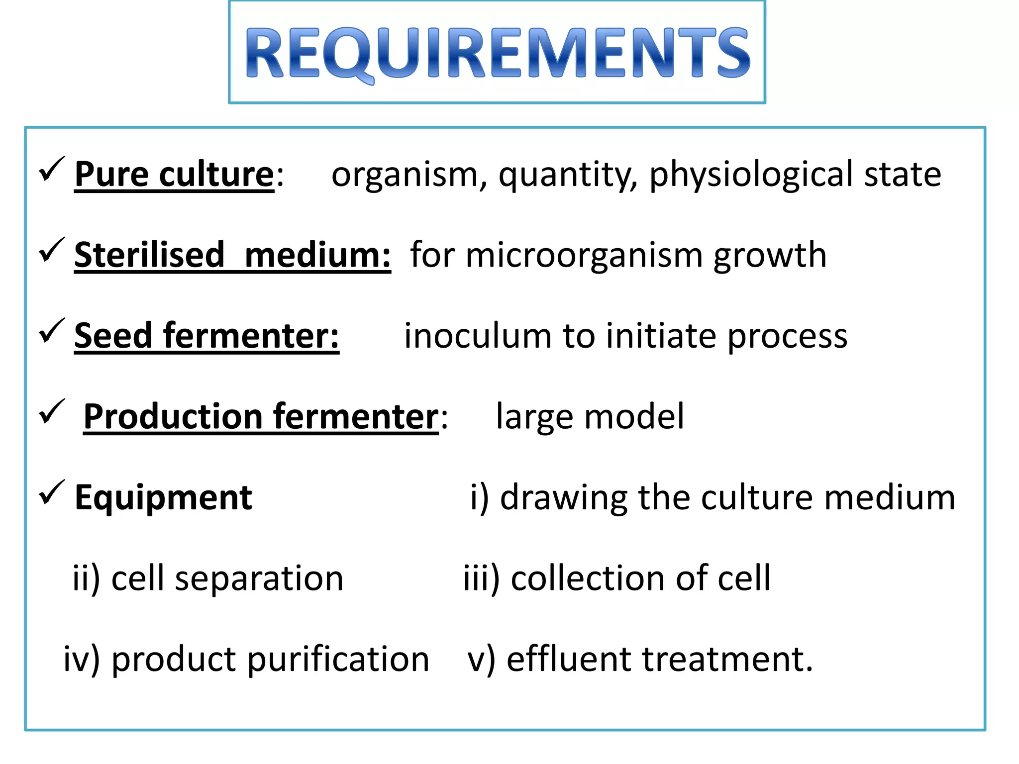 Fermentation technology | PPTX