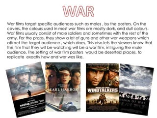 rom com action and war analysis | PPT