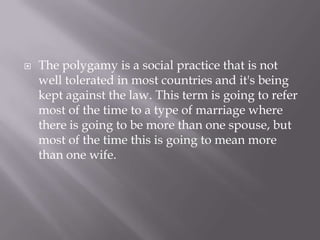 POLYGAMY | PPTX