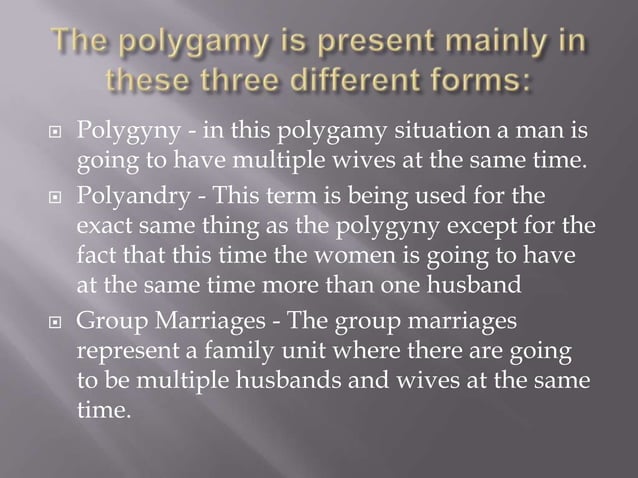 POLYGAMY | PPT