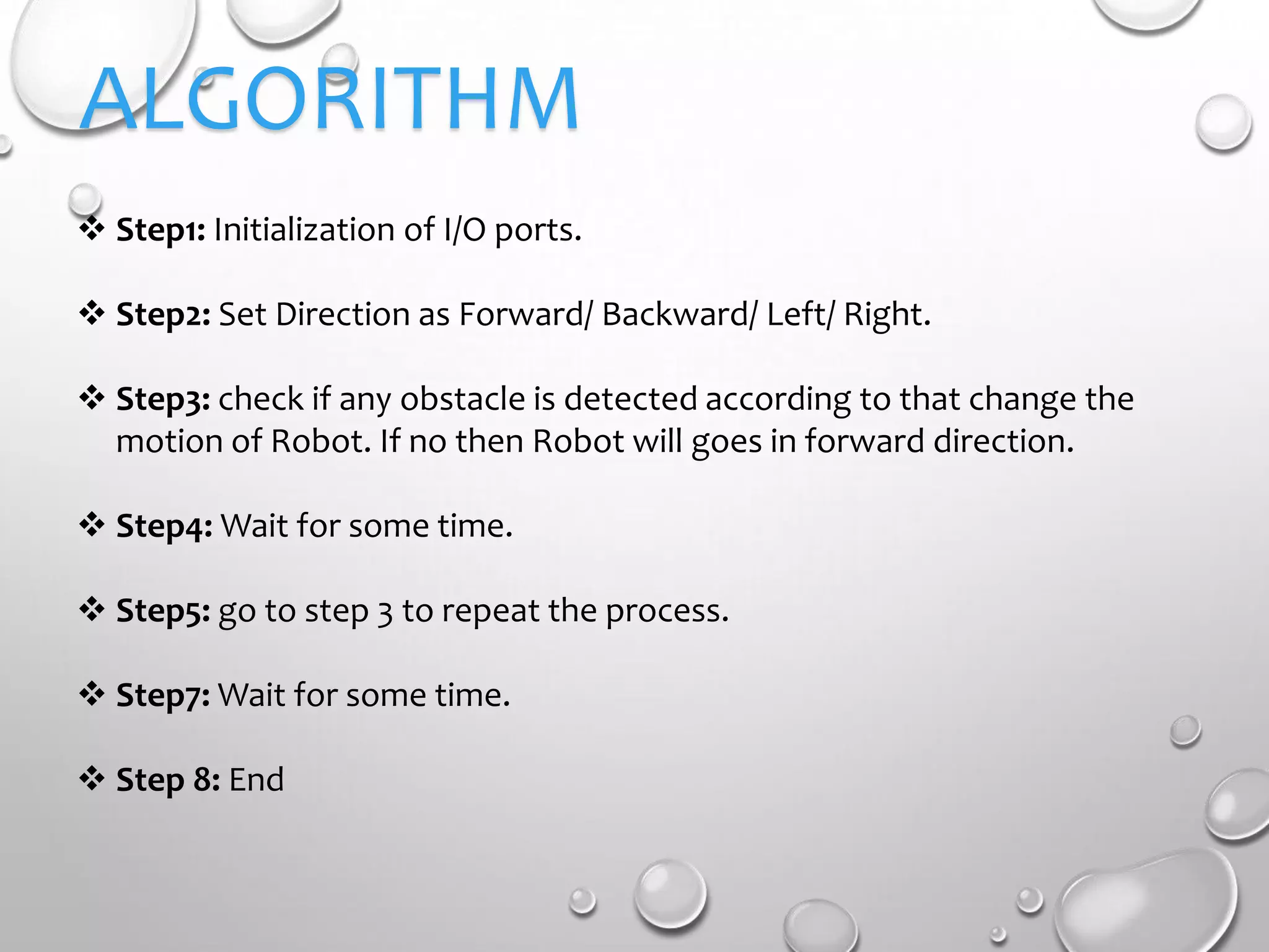Obstacle Avoidance Robot | PPTX