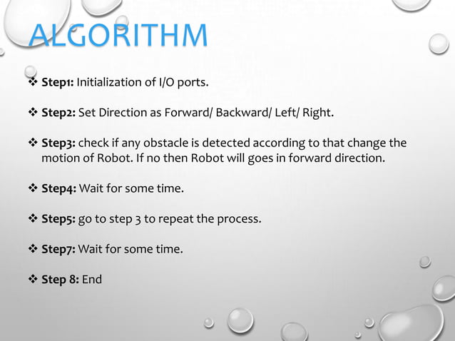 Obstacle Avoidance Robot | PPTX | Computer Animation | Computer ...
