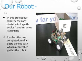 Obstacle Avoidance Robot | PPTX