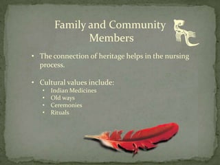 Native American Family Nursing Care Plan | PPTX