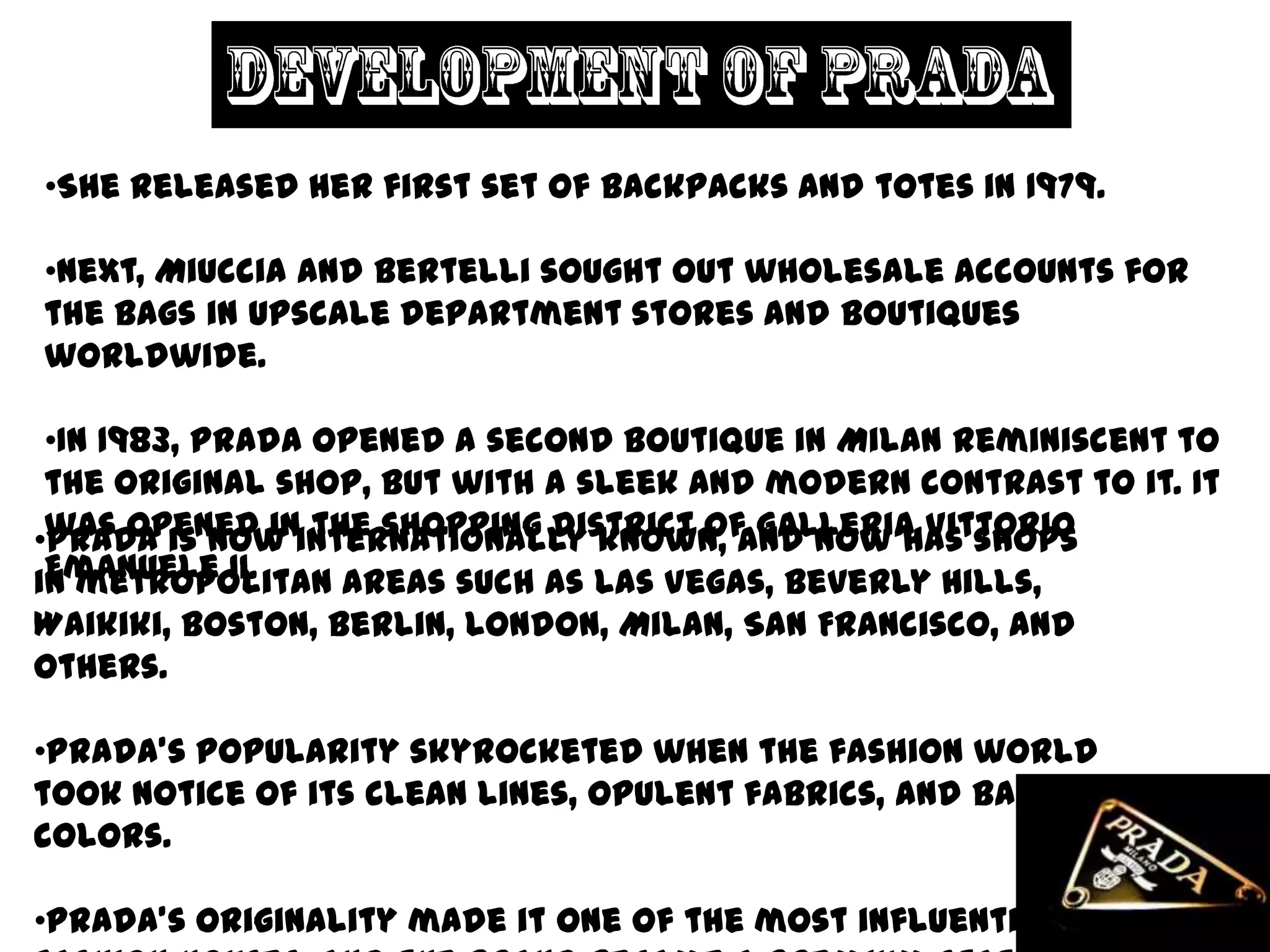 Presentation prada | PPTX