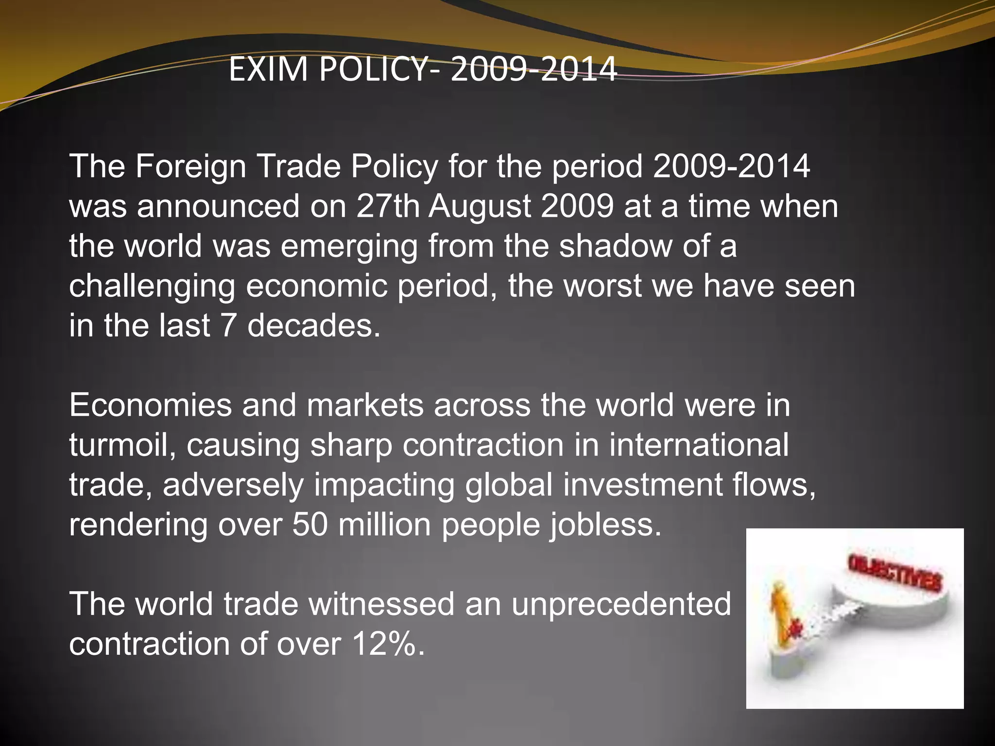 EXIM POLICY | PPTX