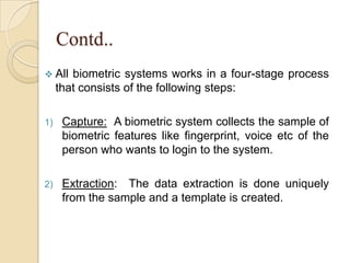 Biometrics | PPTX