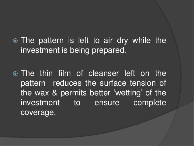 How to reduce veining defects in casting - fsnelo