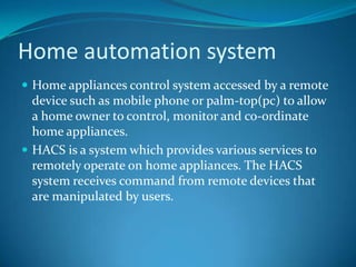 Home automation ppt-kamal lamichhane | PPTX