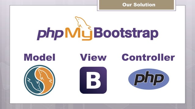 Introducing phpMyBootstrap | PPT