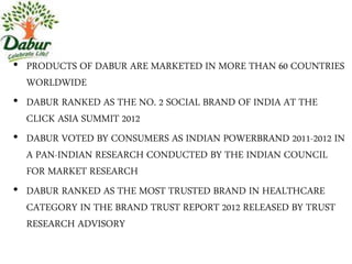 Dabur | PPTX
