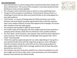 Record Label Research | PPT | Free Download