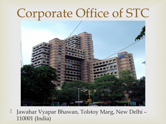 The State Trading Corporation of India Ltd | PPT | Business ...