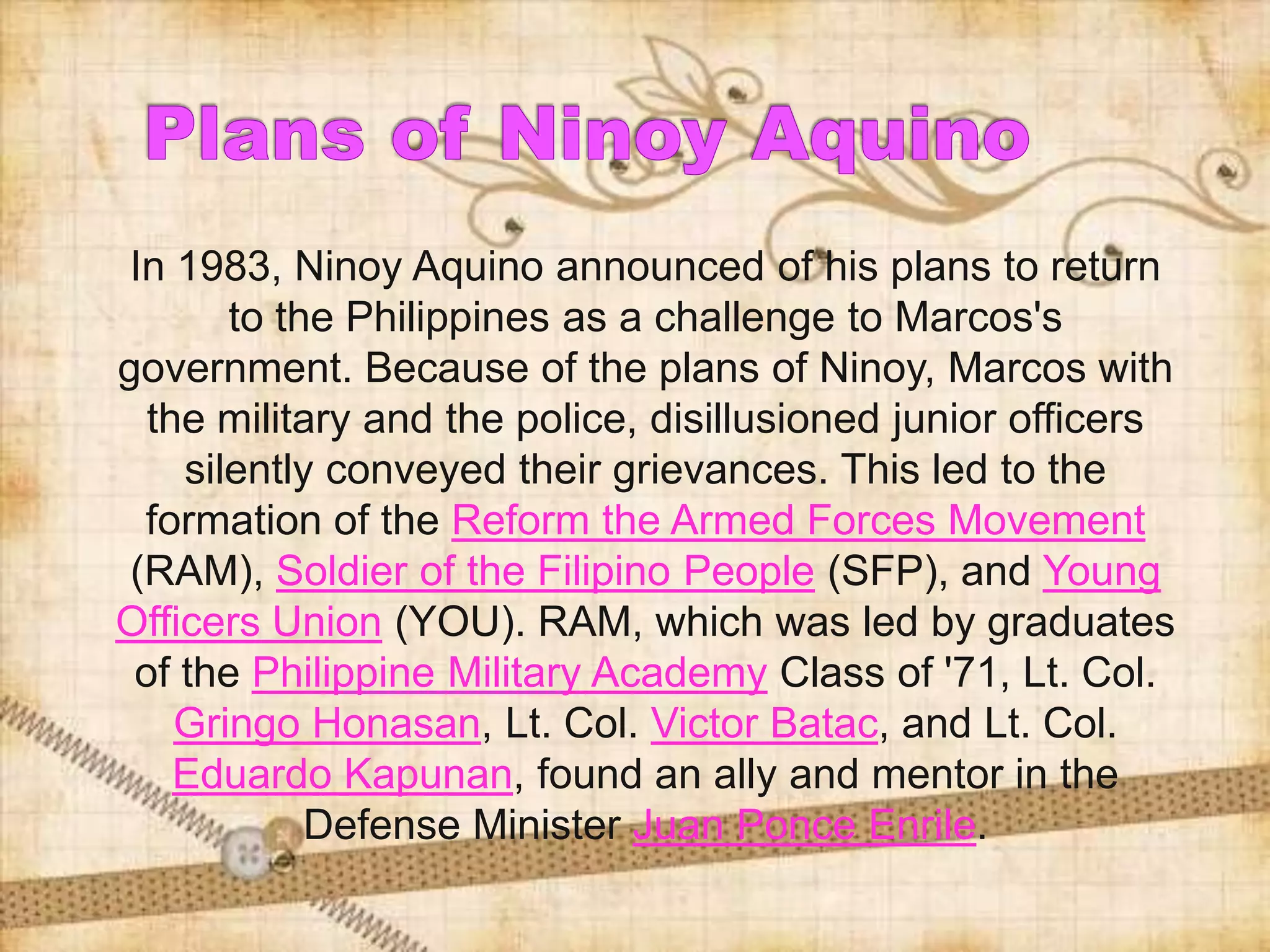 EDSA I Revolution | PPTX