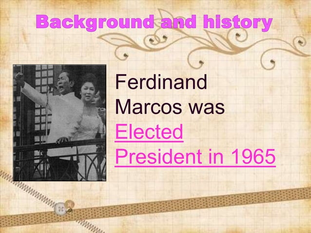 EDSA I Revolution | PPTX | Politics