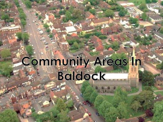 Community Areas in Baldock | PPT