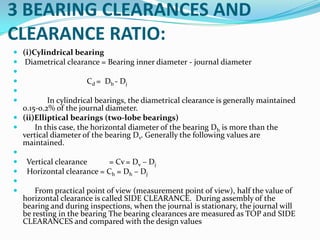 Bearing design for Turbo Generator- Internship at BHEL | PPTX