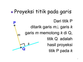 proyeksi pada bangun ruang | PPTX