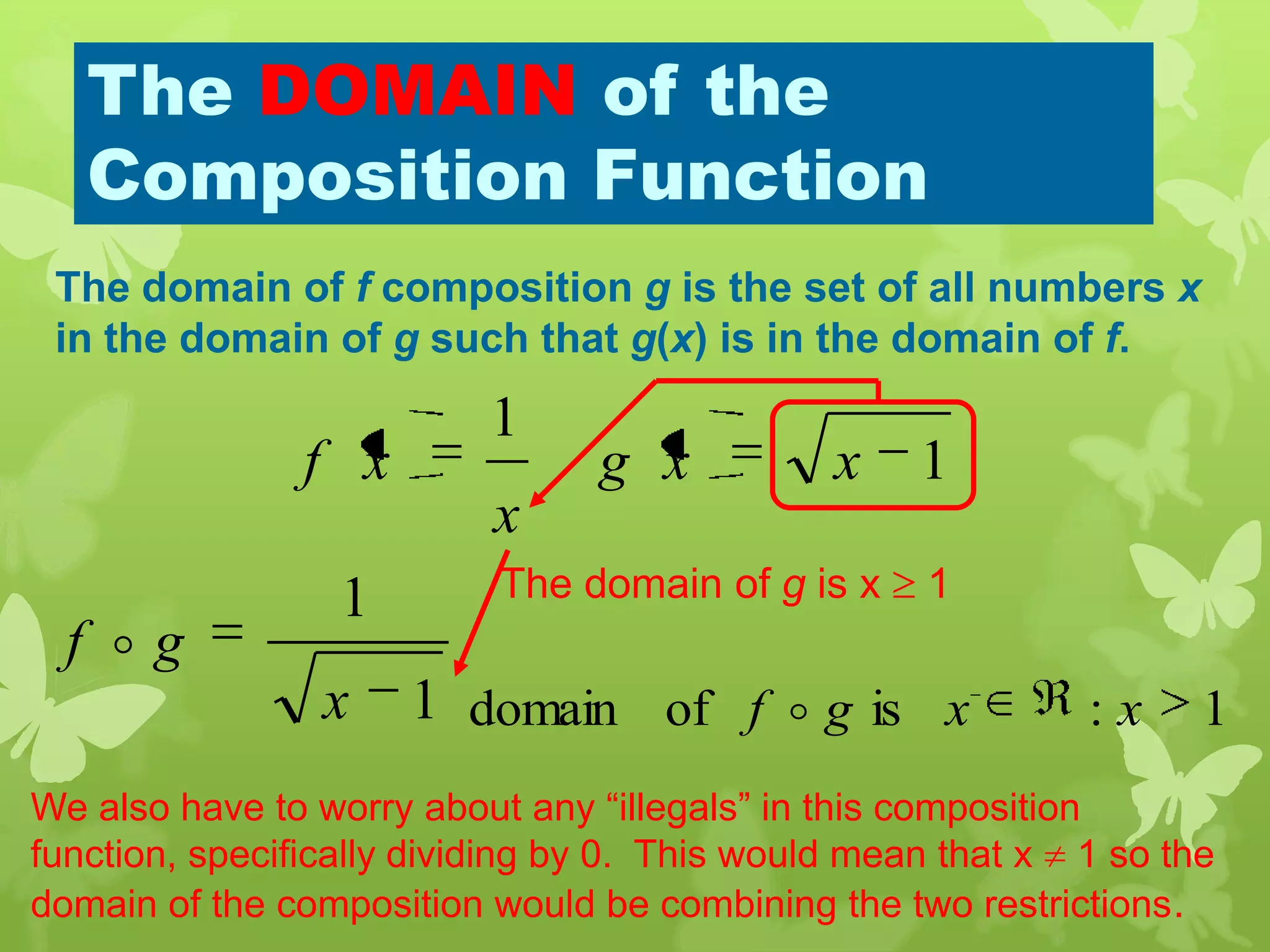 composite functions | PPTX
