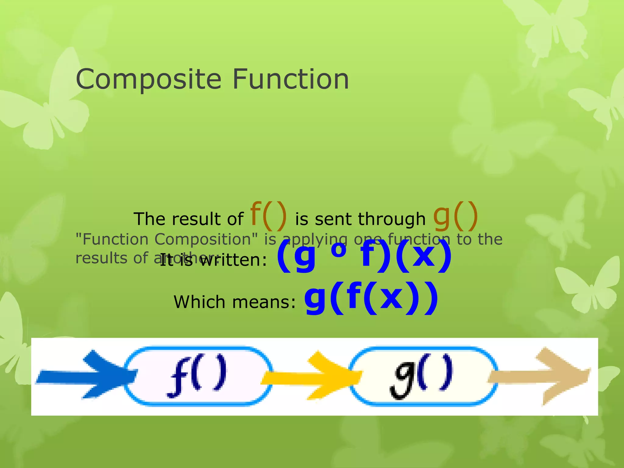 composite functions | PPTX