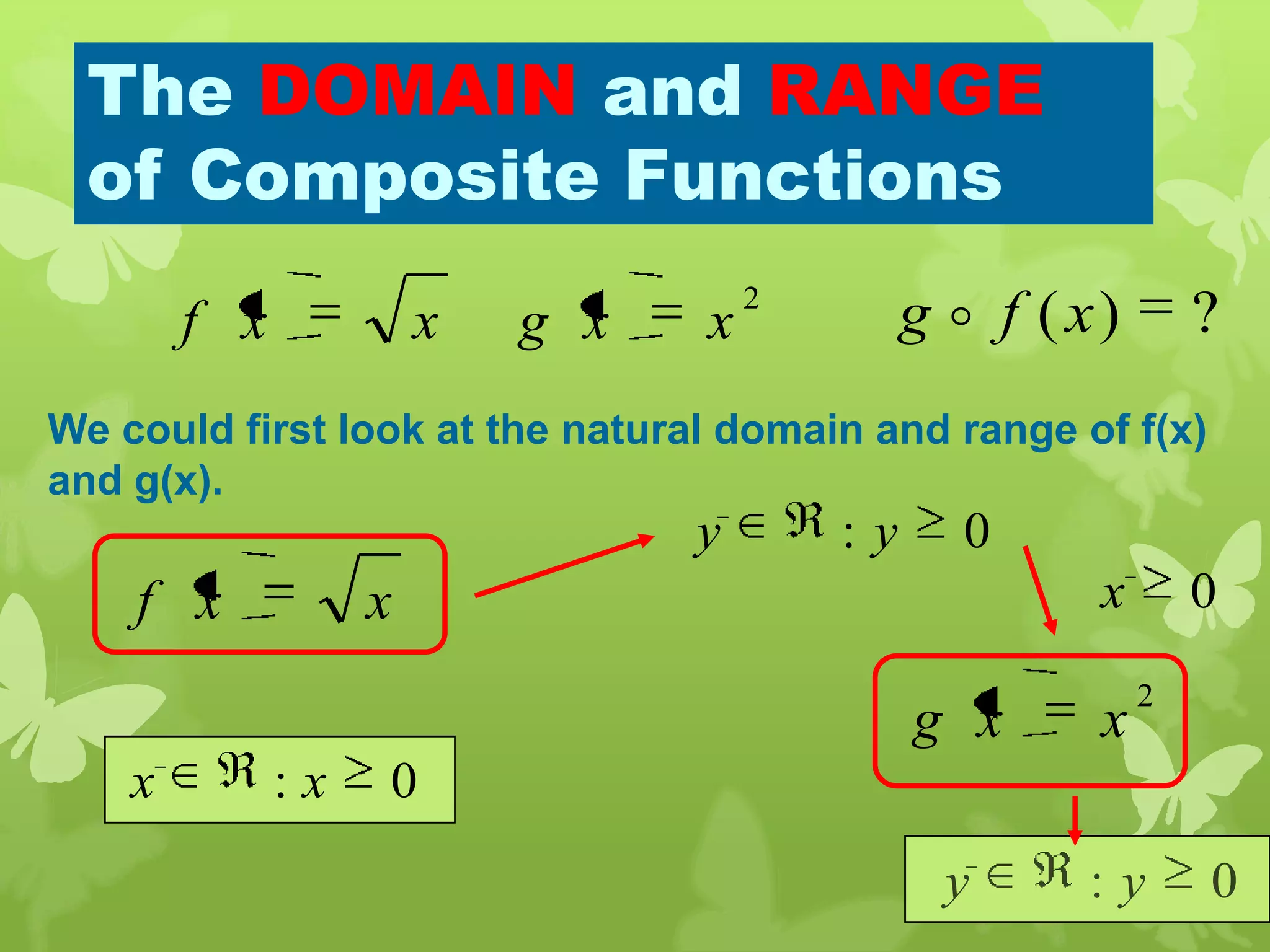 composite functions | PPTX