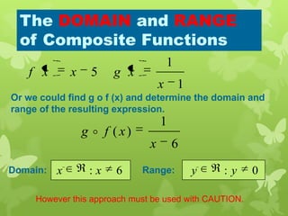 composite functions | PPTX