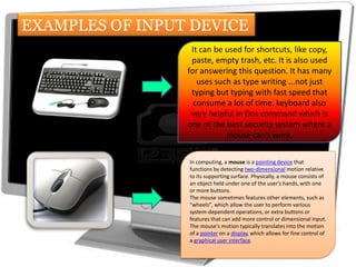 powerpoint about type of devices | PPTX