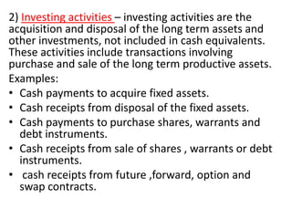 cash flow analysis | PPTX