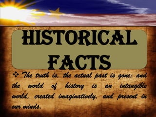 historical facts | PPTX